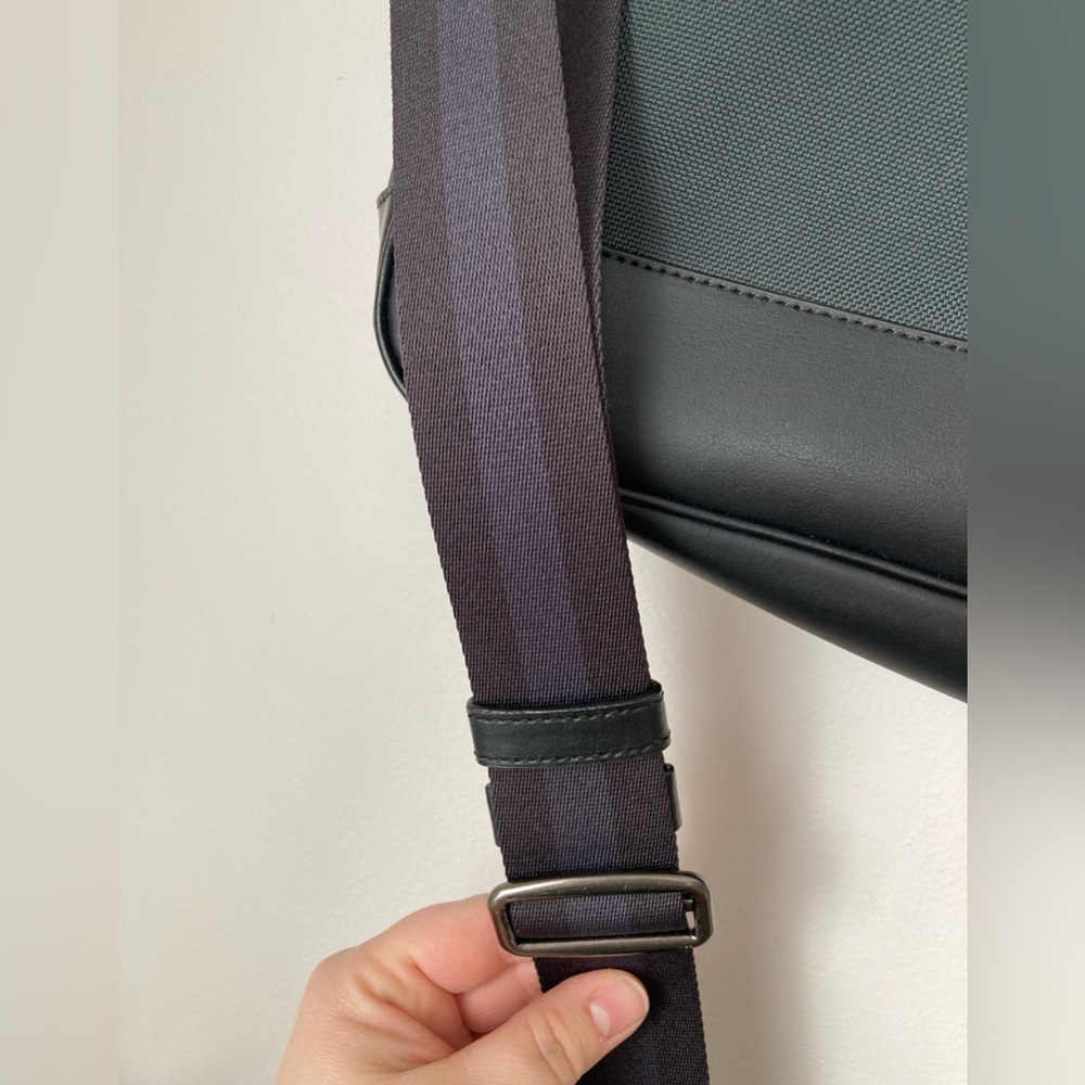 Coach Leather Cordura Hamilton Messenger Brief Case B… - Gem